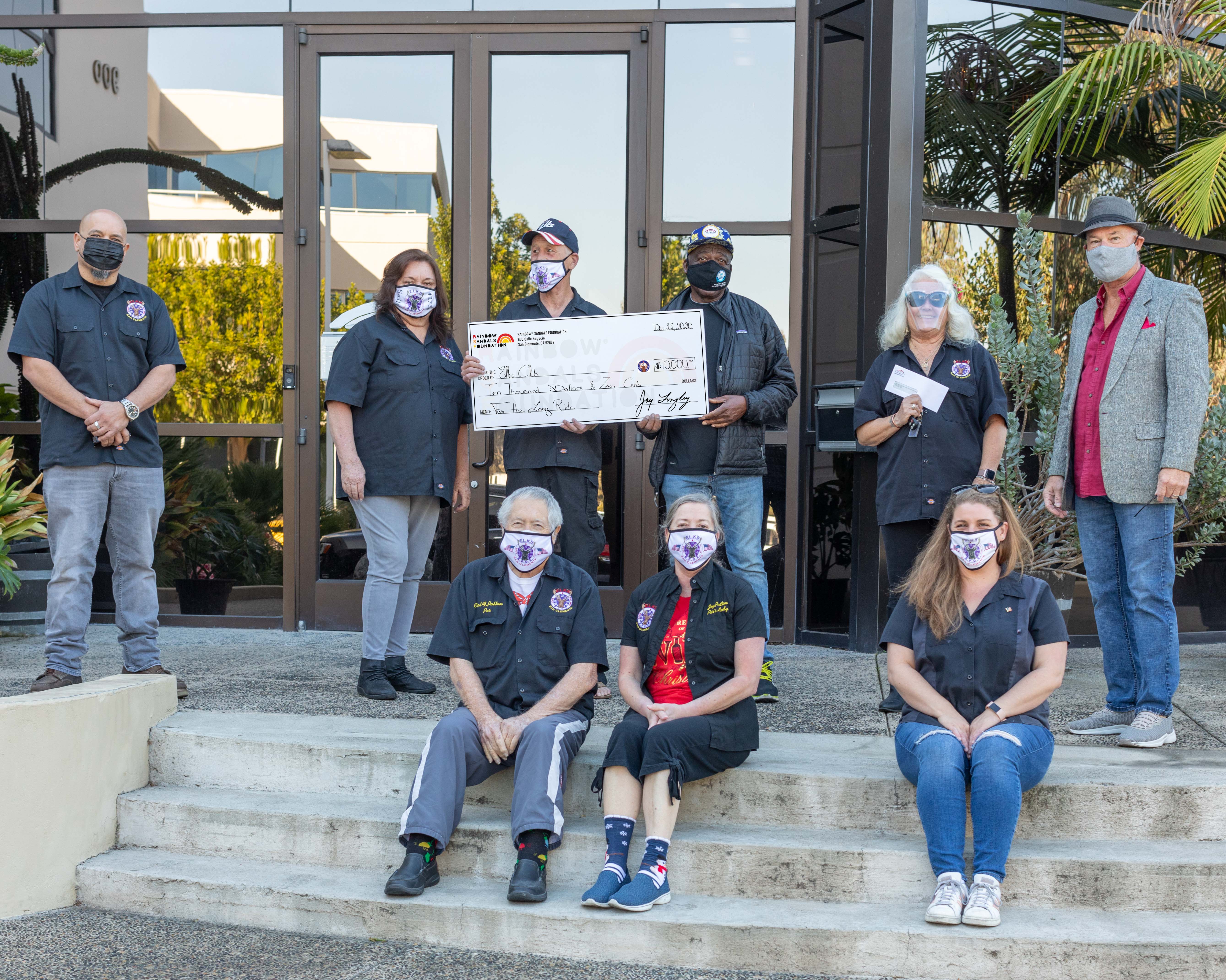 Elks Club - Rainbow Sandals